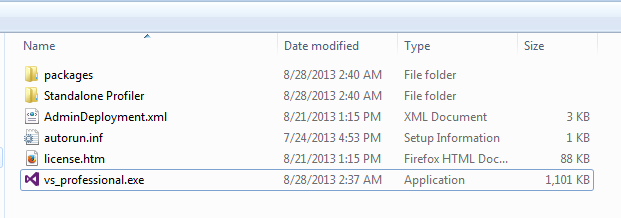 Step By Step Installing Visual Studio Professional 2013 RC – A Programming Blog